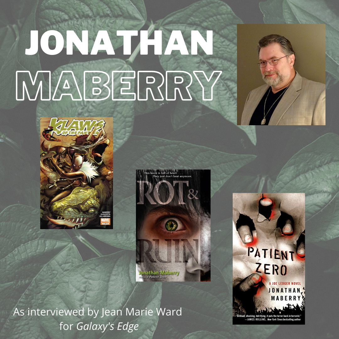 Galaxy's Edge Interviews Jonathan Maberry